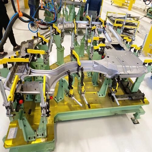 Automatic Electric Vehicle Minivan Body Welding Fixture - favamill.com